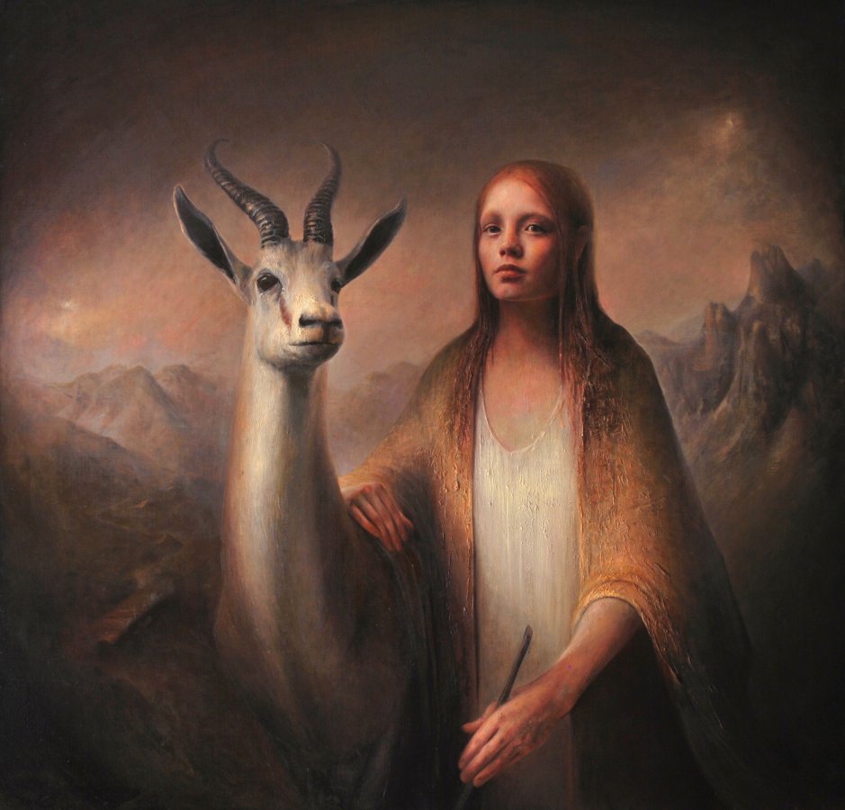 Springbok Girl by Luke Hillestad - » World Wide Kitsch