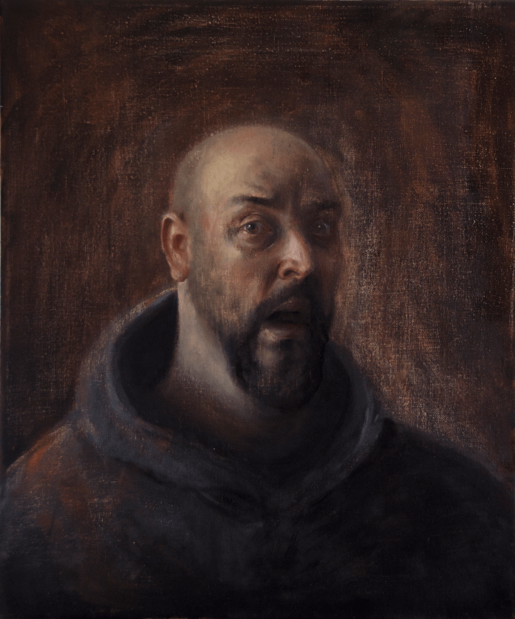 Surprised Self-portrait by Javier Adams - » World Wide Kitsch