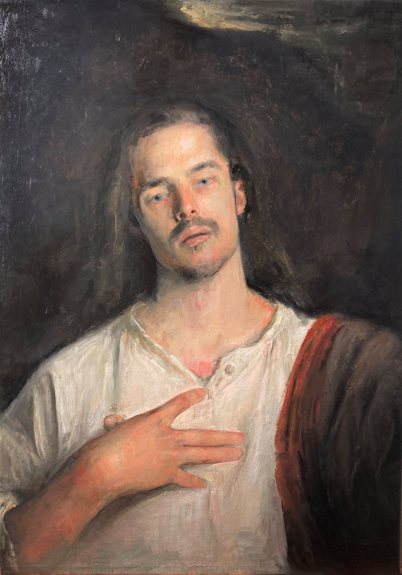 Portrait of a Storyteller by Hjalmar Hagelstam - » World Wide Kitsch